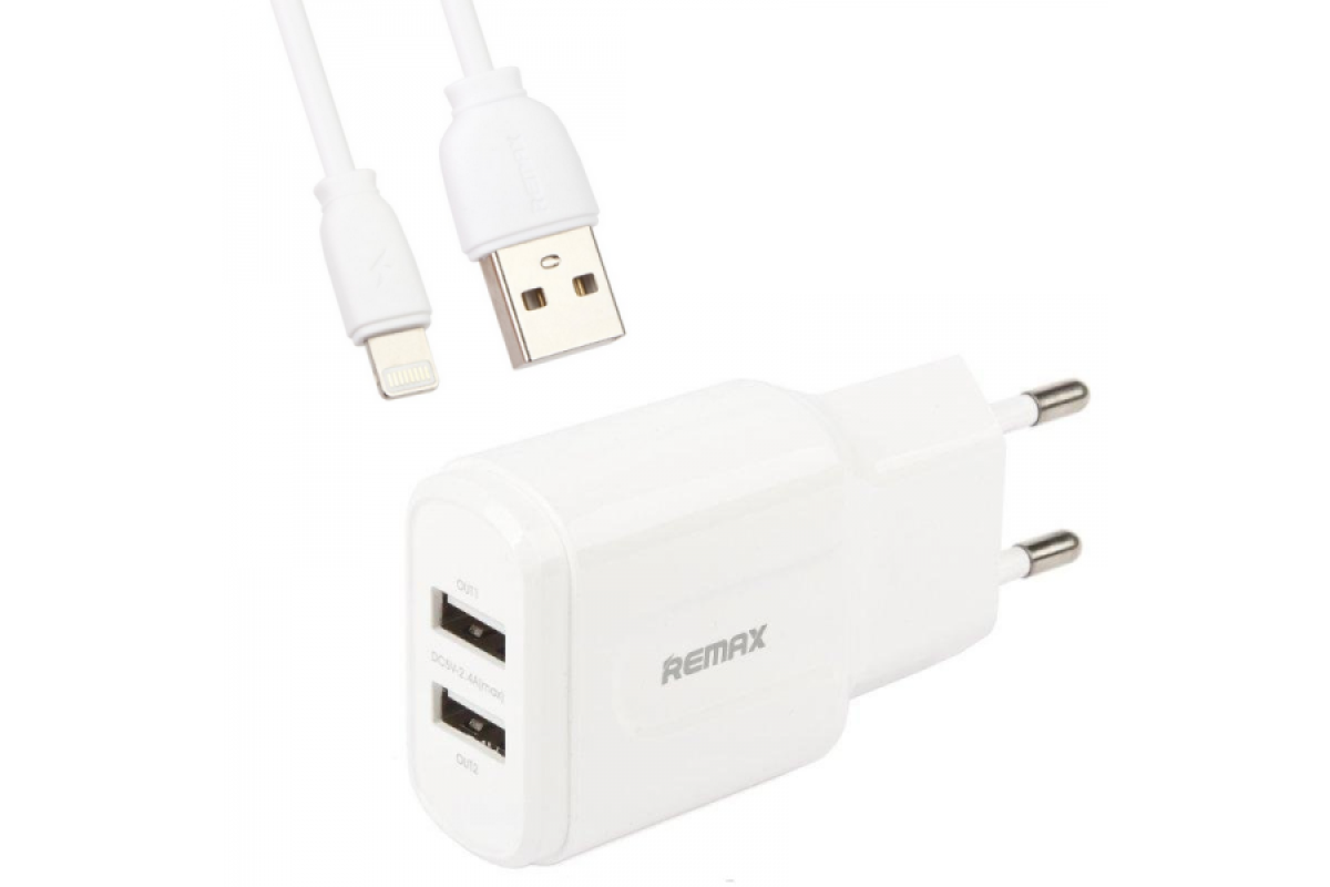 Зарядное устройство Remax RP-U22 2*USB Lightning в Бишкеке - Интернет ...